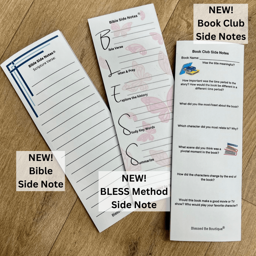 Bible Side Notes®! Printed by Post-It® (Blessed Be Boutique) – Faith ...
