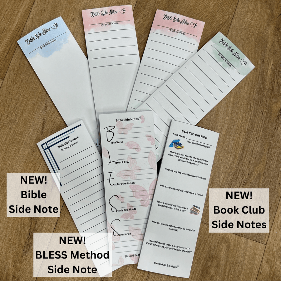Bible Side Notes®! Printed by Post-It® (Blessed Be Boutique) – Faith ...