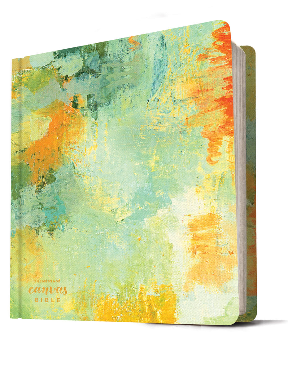 The Message Canvas Bible: Coloring and Journaling the Story of God (Ha ...