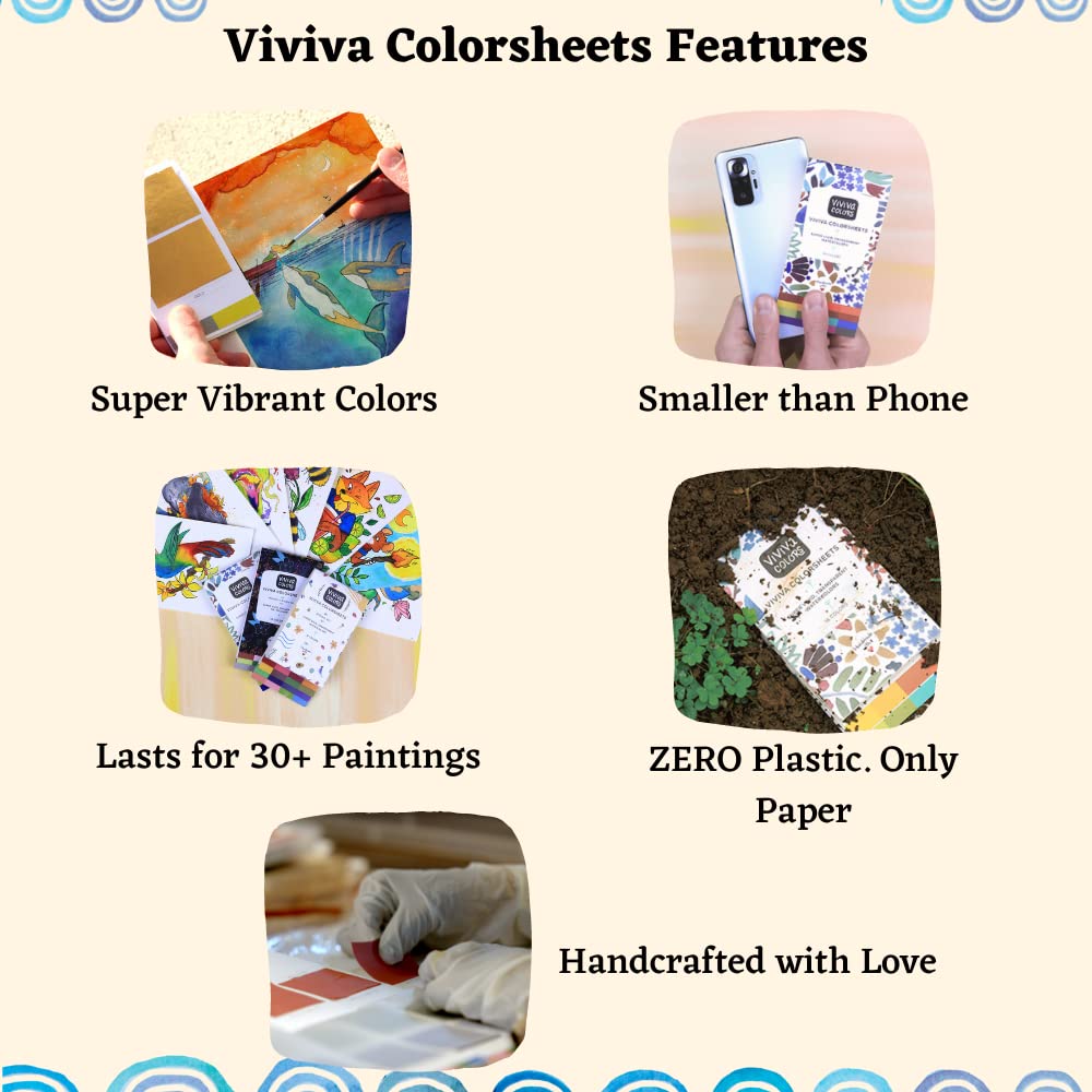 Watercolors - Viviva Colorsheets (Viviva Colors) – Faith Reflections