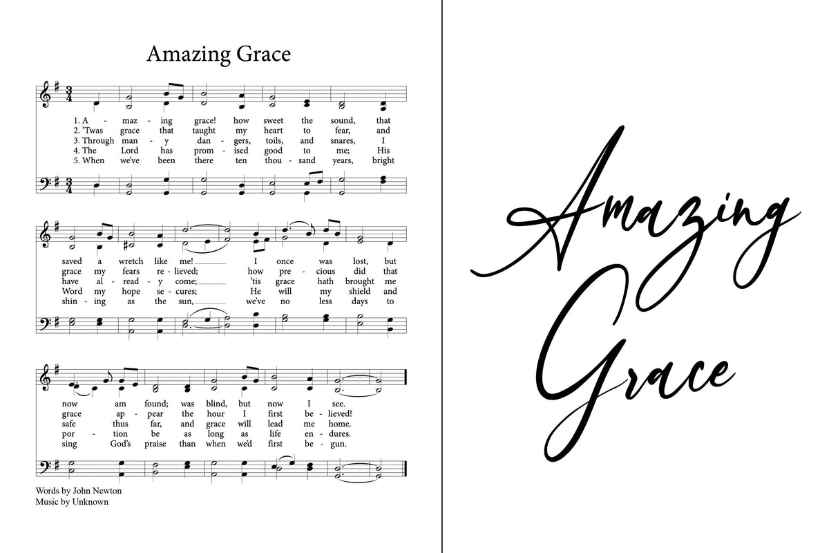 Stencil - Amazing Grace (Magnolia Design Co) – Faith Reflections