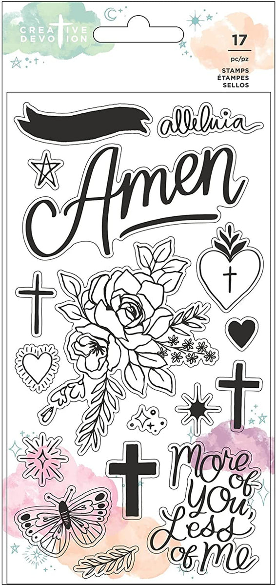 Stamps - Amen (American Crafts Creative Devotion) – Faith Reflections